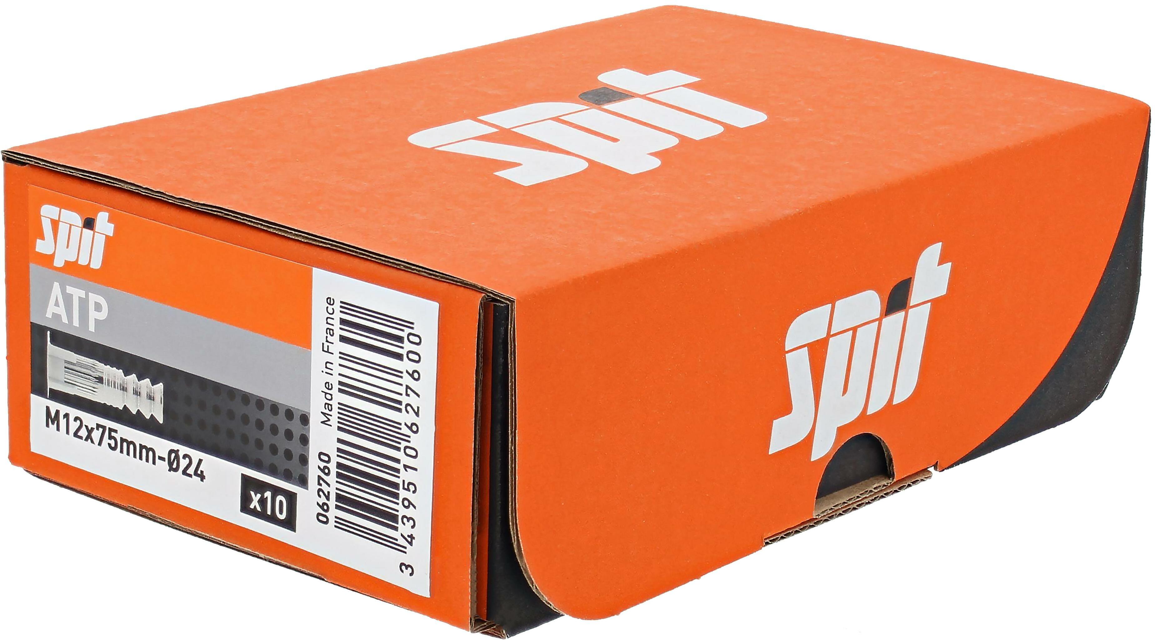 SPIT 062760 ATP chemical female threaded anchor M12x75 | Klium