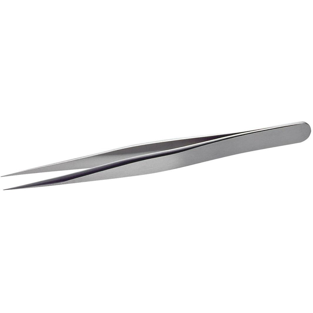 BAHCO TL 0C9-SA precision tweezers with flat side and fine tips | Klium