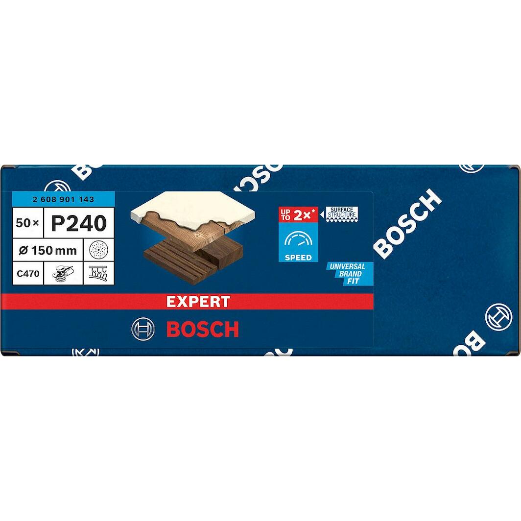 BOSCH 2608901143 Expert sanding sheet C470 Best for Wood and Paint ...