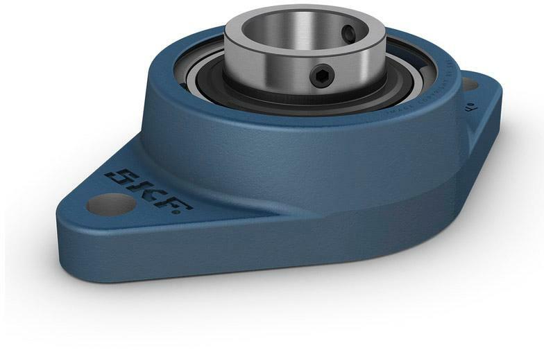 SKF FYTJ 30 TF Y ball bearing unit with flange oval, d 30 mm, A 30.5 mm ...