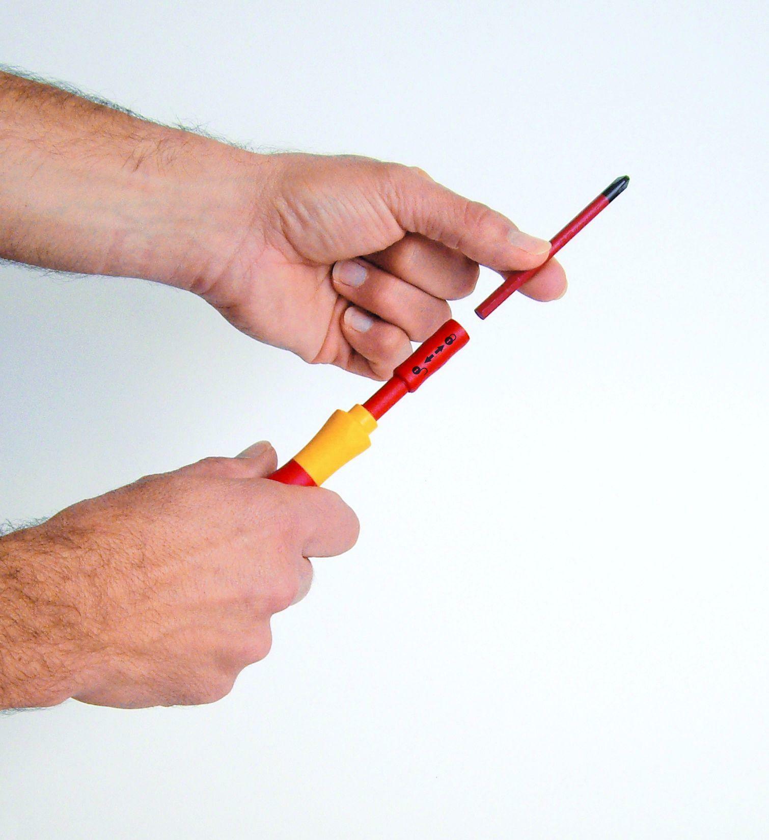 WIHA 2831T18 screwdriver and bit set slimVario assorted in folding case ...