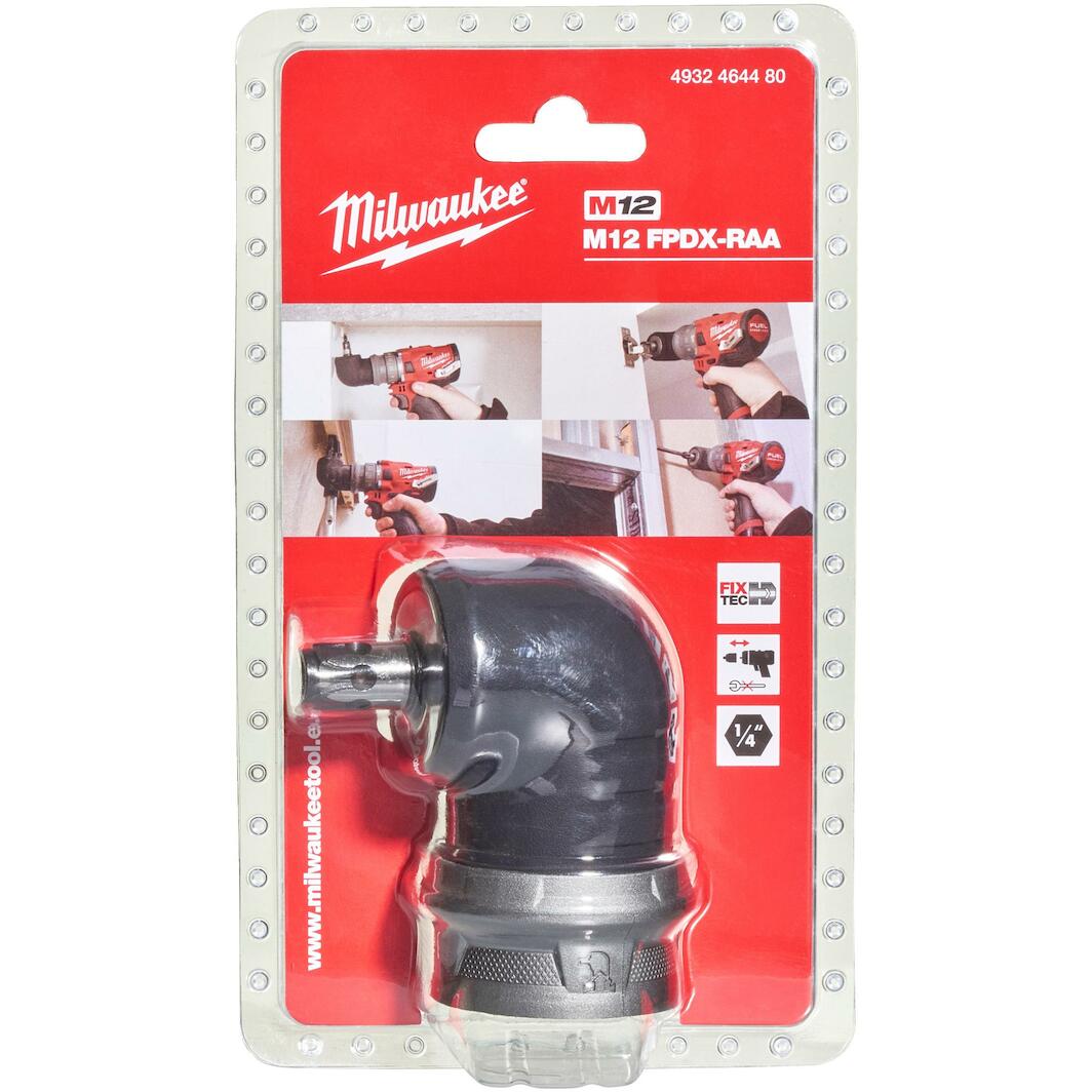 MILWAUKEE M12FPDX-RAA angle chuck - 4932464480 | Klium