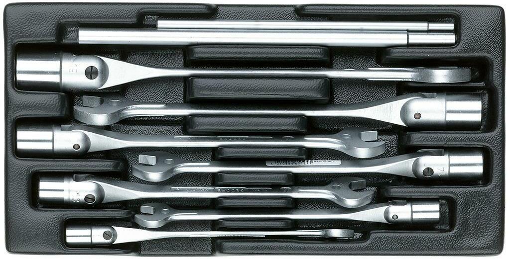 GEDORE 1500 ES-534 socket wrench set (9 pcs) - 1813196 | Klium