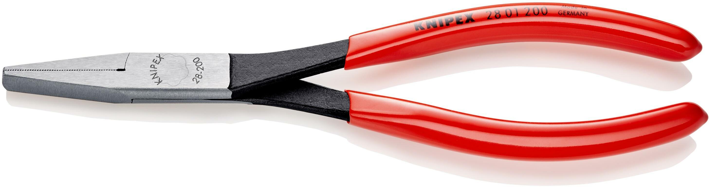 KNIPEX 28 01 200 assembly pliers plastic-coated black atramentised 200 ...