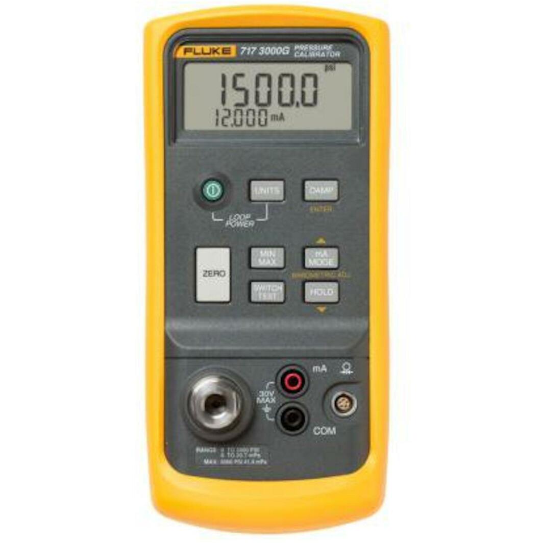 FLUKE 717 30G pressure calibrator -850 mbar to 2 bar (-12 to 30 psi) - 662897 | Klium