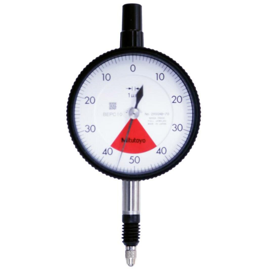 MITUTOYO 2900A-70 dial indicator with fixture, ISO, IP64, single ...
