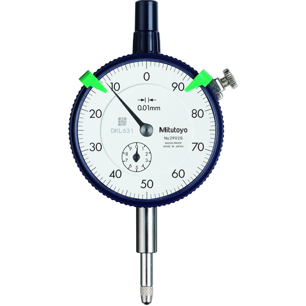 MITUTOYO 2902A dial indicator with fixture, ISO version, inverted dial ...