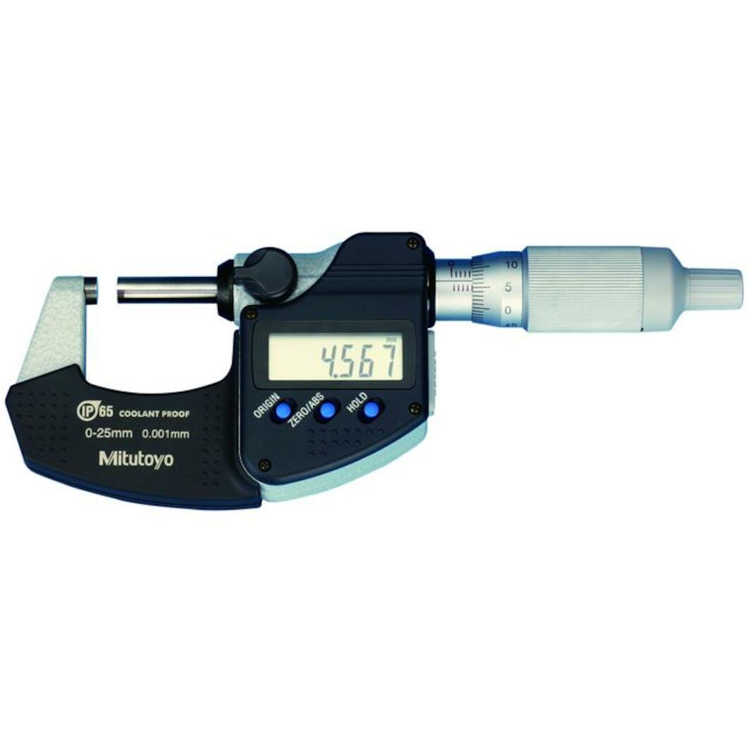 MITUTOYO 293-234-30 Digimatic micrometer gauge IP65 - 0-25mm with dual ...