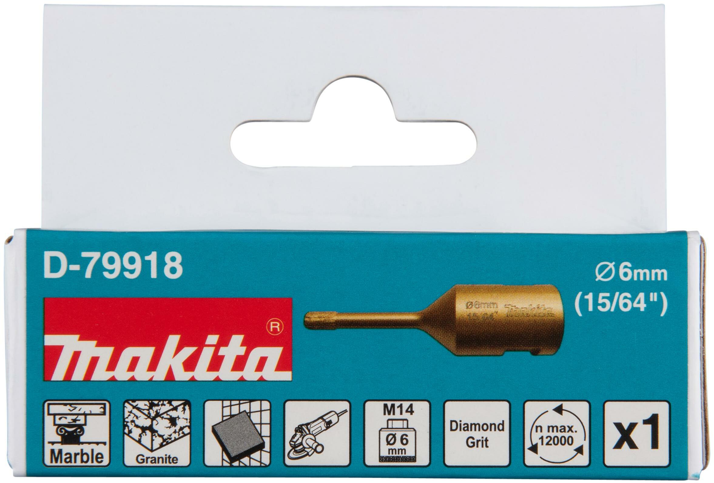 MAKITA D-79918 diamond drill dry 6 mm, M15 | Klium