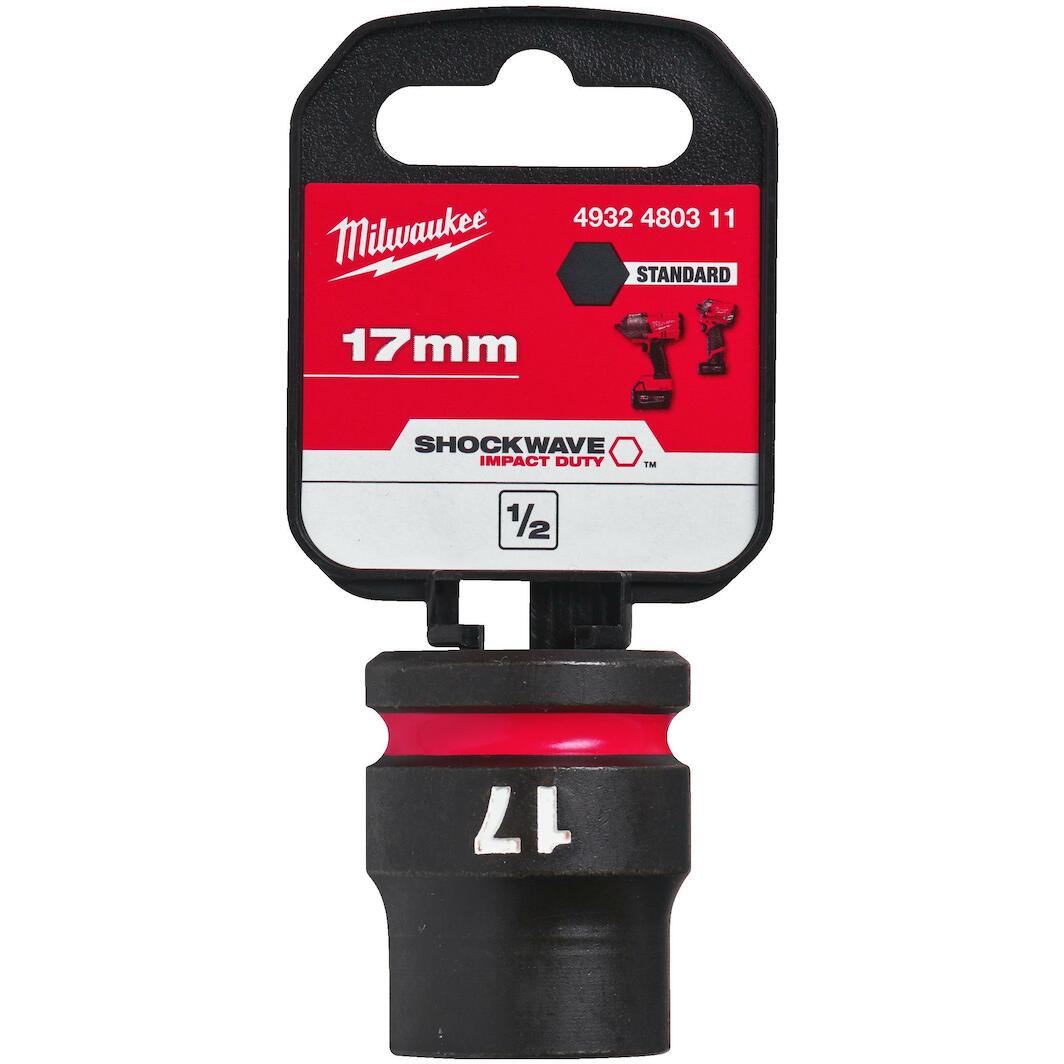 MILWAUKEE 4932480311 SHOCKWAVE IMPACT DUTY 1/2" impact-resistant short ...