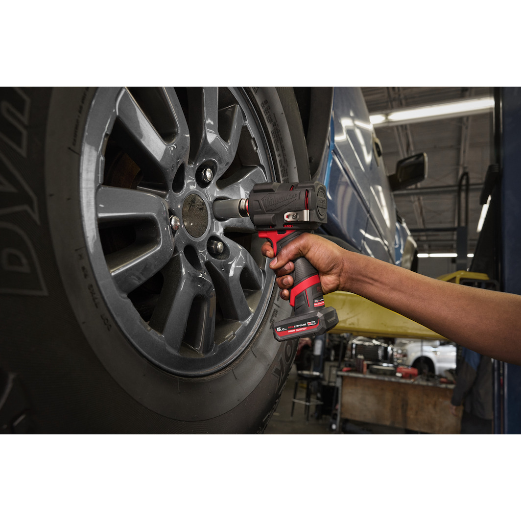 MILWAUKEE M12 FCIWF38G3-0 compact cordless impact spanner 3/8" with ...