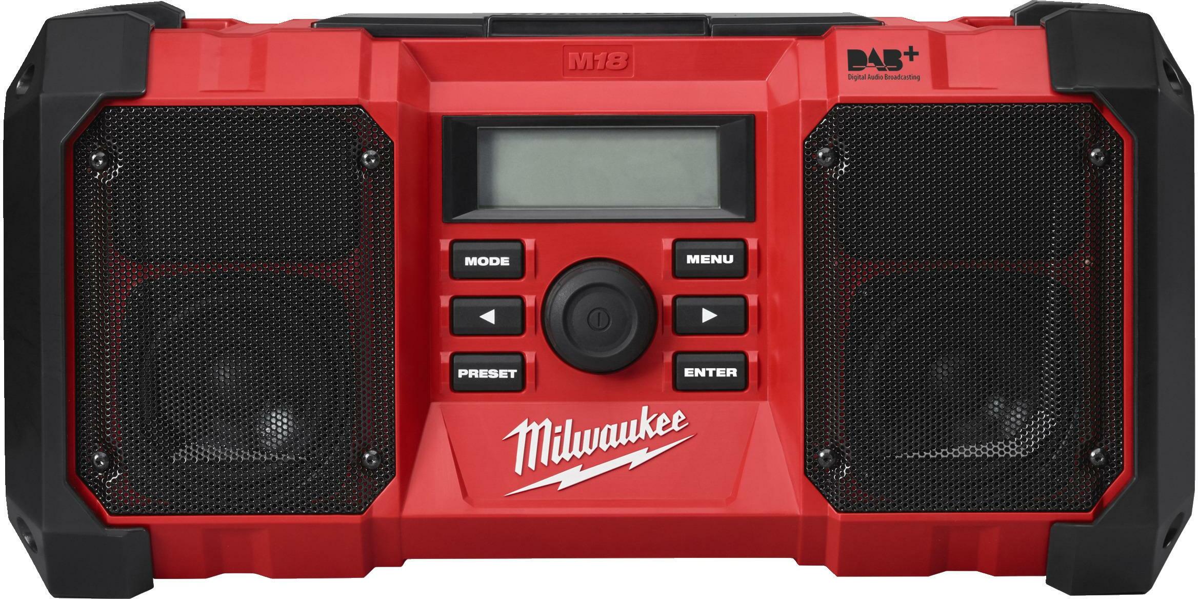 MILWAUKEE M18 JSR DAB+-0 jobsite cordless radio with DAB+ (without ...