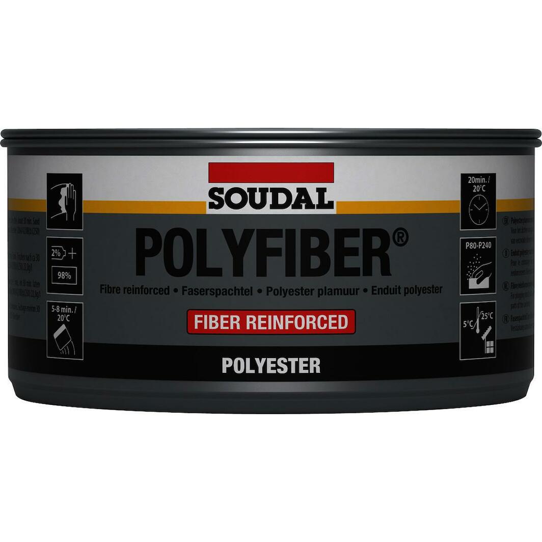 SOUDAL 103433 Polyfibre polyester putty for bodywork (1kg) | Klium