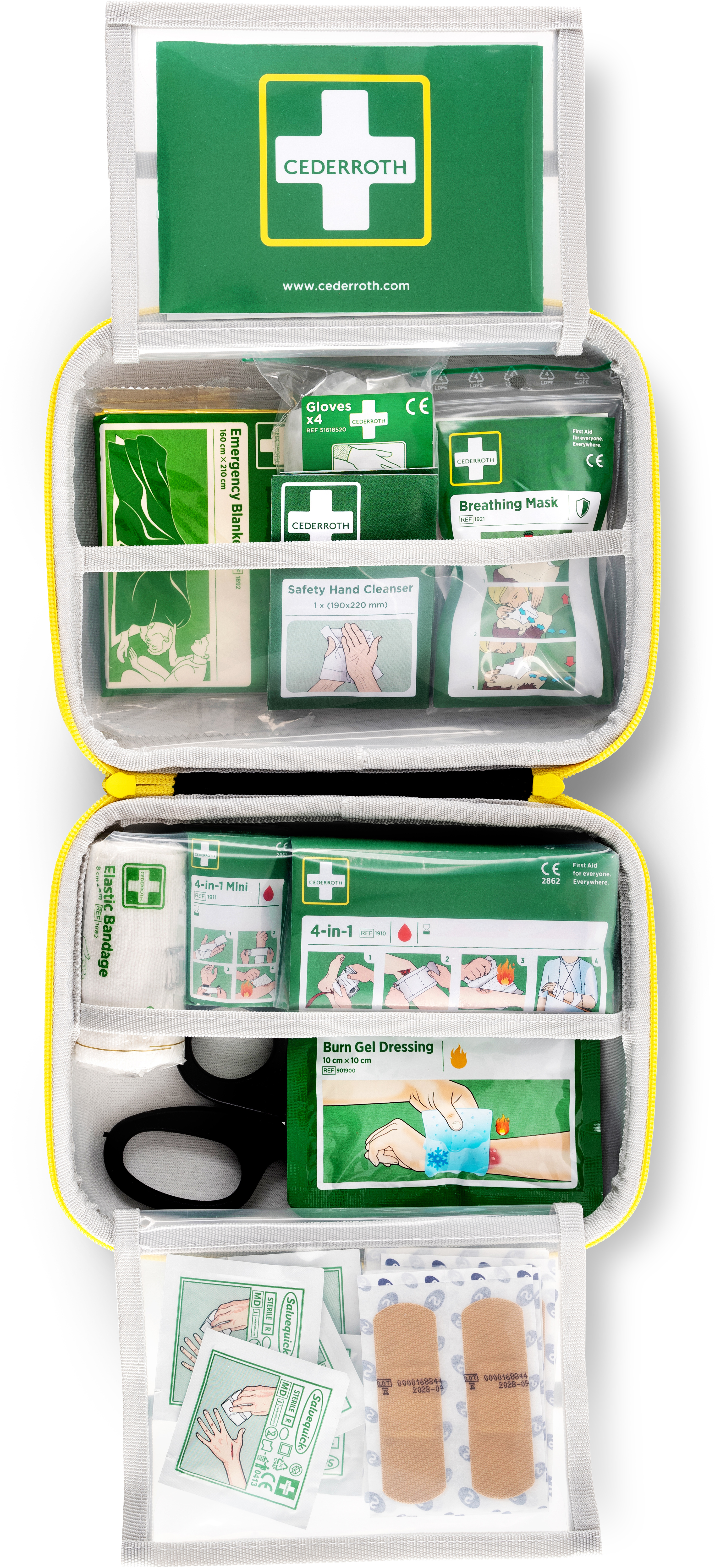 CEDERROTH 390101 First aid kit, medium | Klium