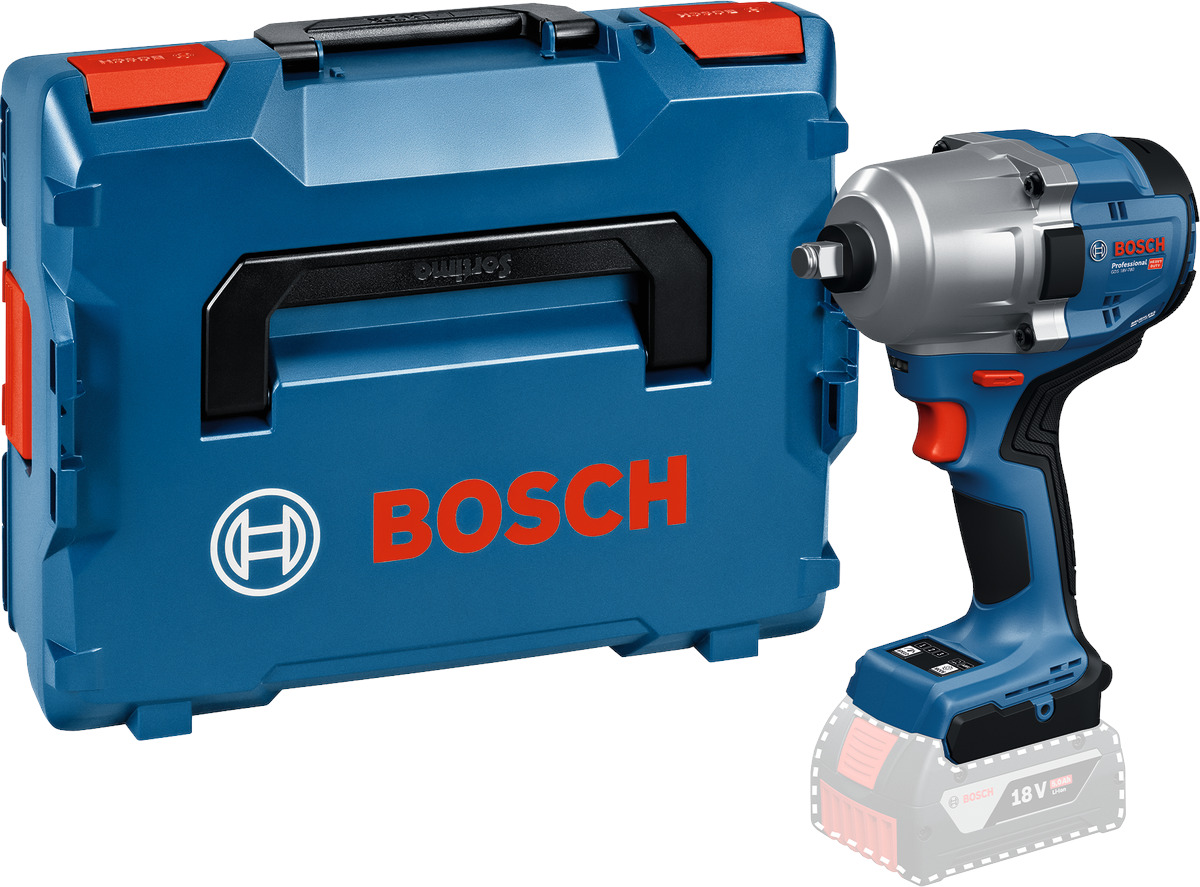BOSCH GDS 18V-780 cordless impact wrench in L-BOXX 136 (without battery ...