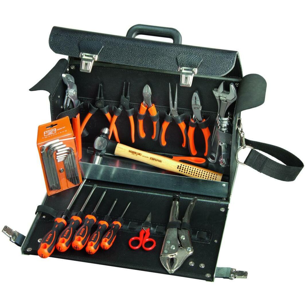 BAHCO 982000350 general-purpose tool set in leather case 34-piece | Klium
