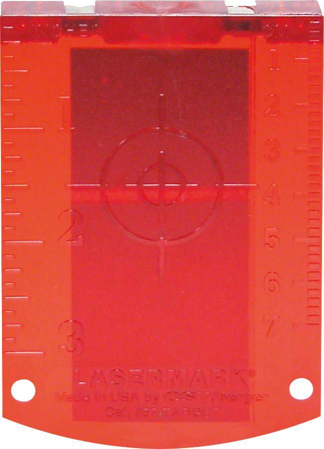 BOSCH 1608M0005C Laser target plate red for GRL 300 HV / GRL 400 H | Klium