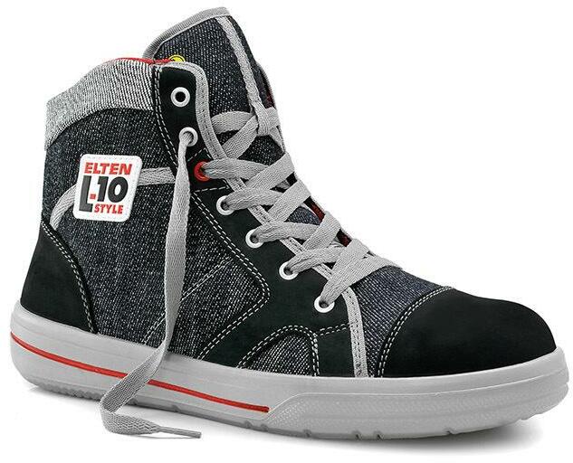 ELTEN SENSATION ESD S2 safety shoe half-high (black) - 76106-37 | Klium