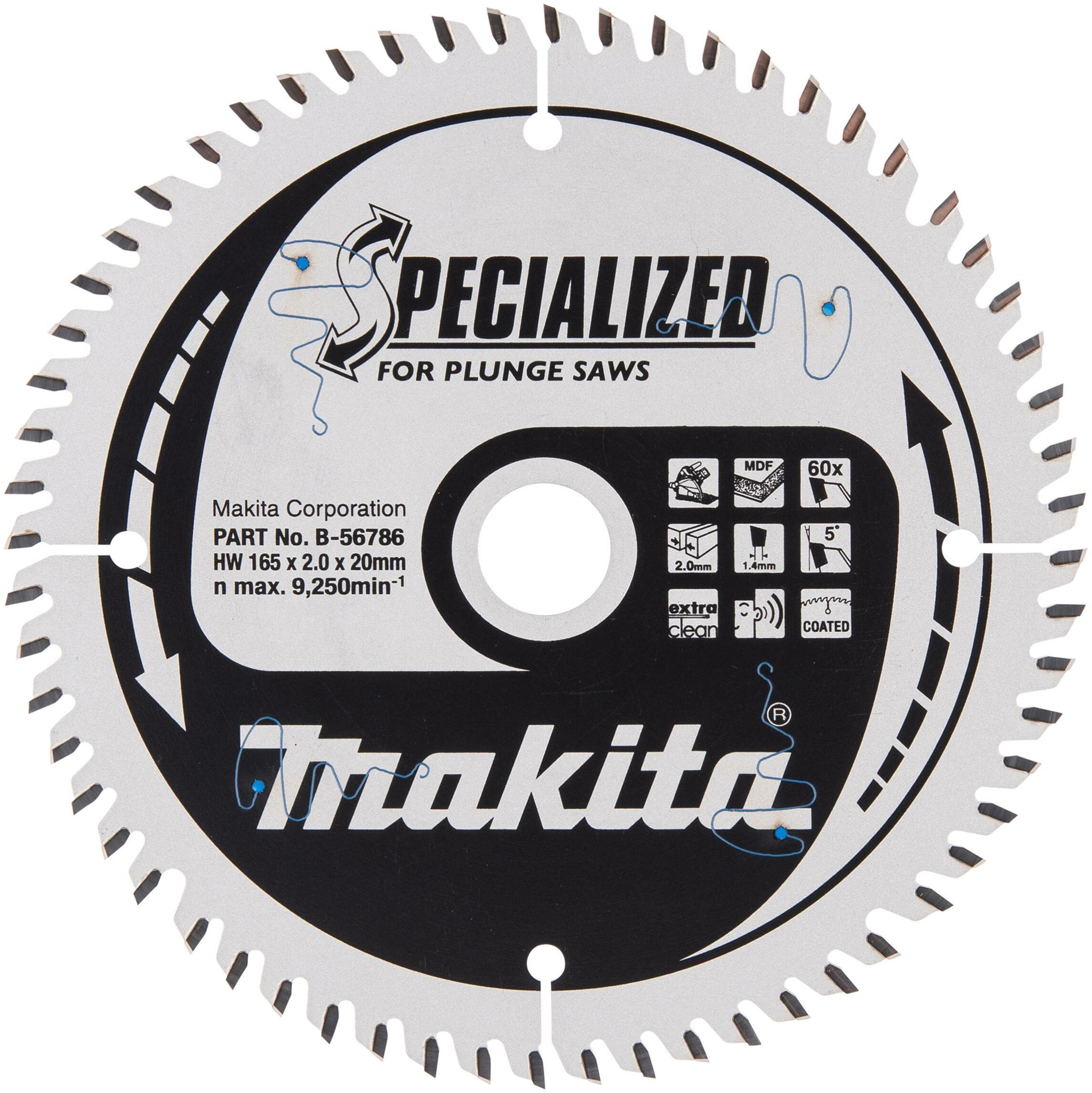 MAKITA B-56786 saw blade SPECIALIZED diving saws | Klium