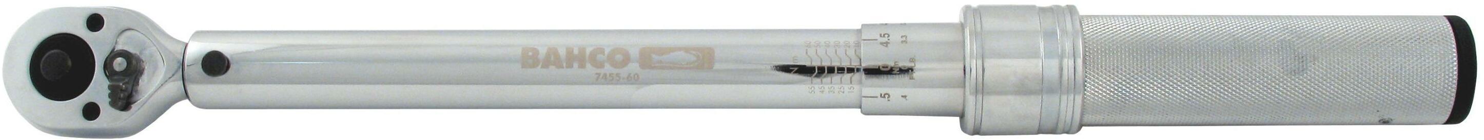 BAHCO 7455-5 mechanical click spanner with double scale and fixed ...