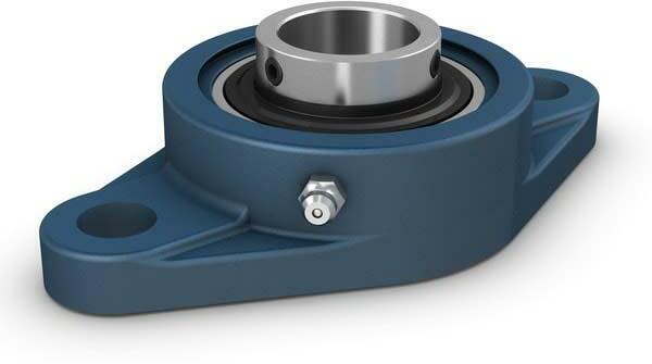 SKF UCFL 210/H ball bearing unit with oval flange, widened inner ring and locking with set screw ...