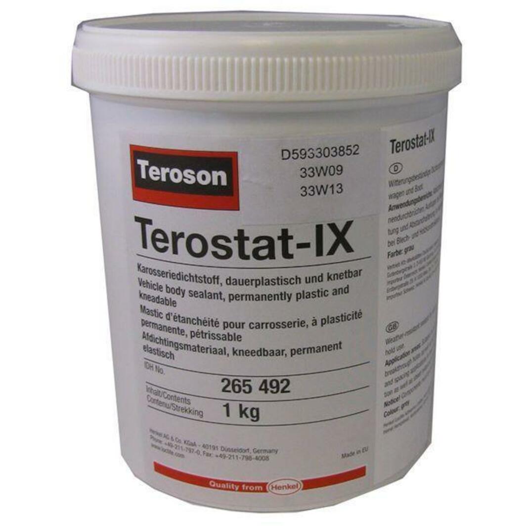 TEROSON Terostat IX kneadable sealant light grey (16kg open bucket with ...