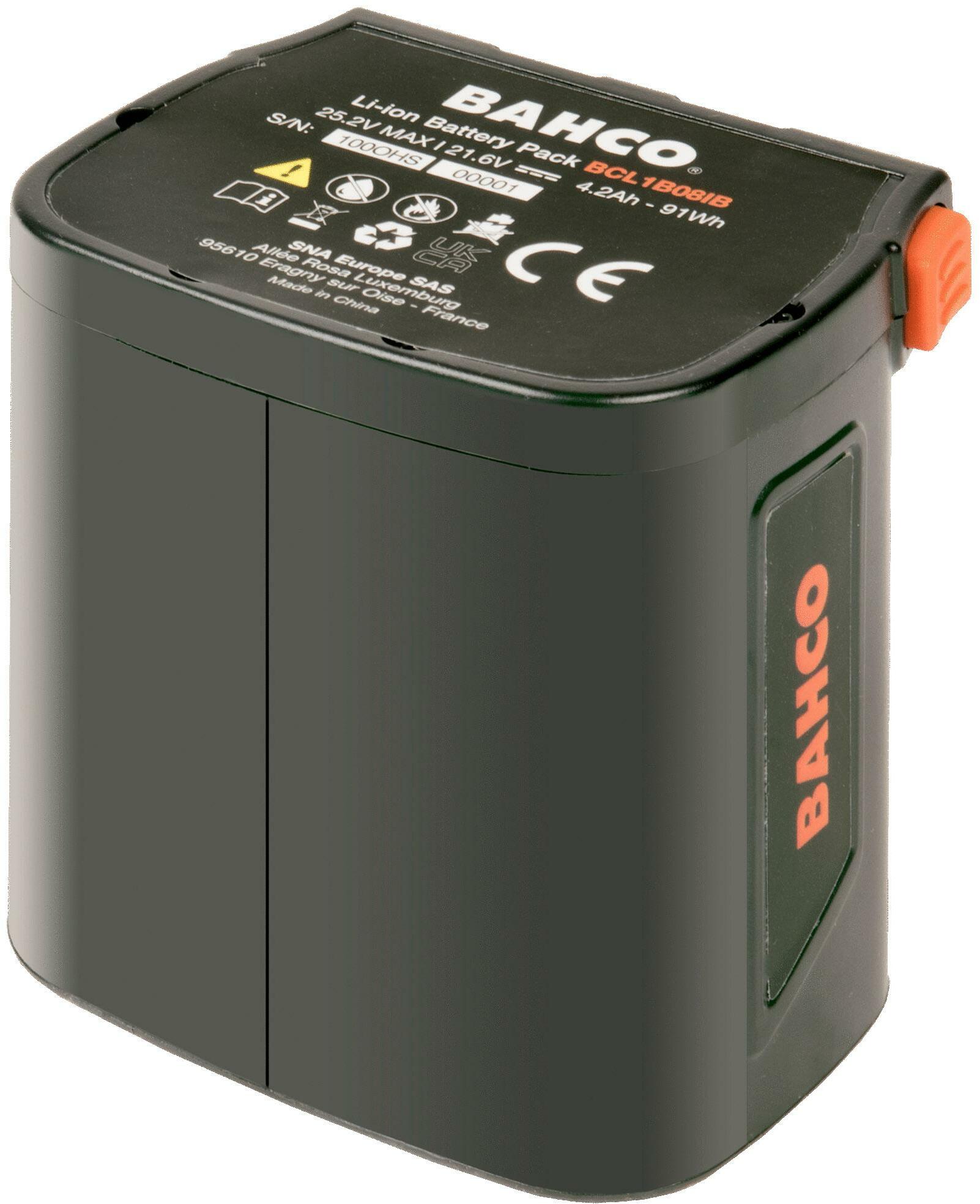 BAHCO BCL1B08IB compact Lithium-Ion 21.6V battery 91Wh (4.2Ah) | Klium