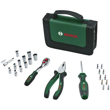 BOSCH 1600A02BY2 Mobility hand tool set 26-piece | Klium.com
