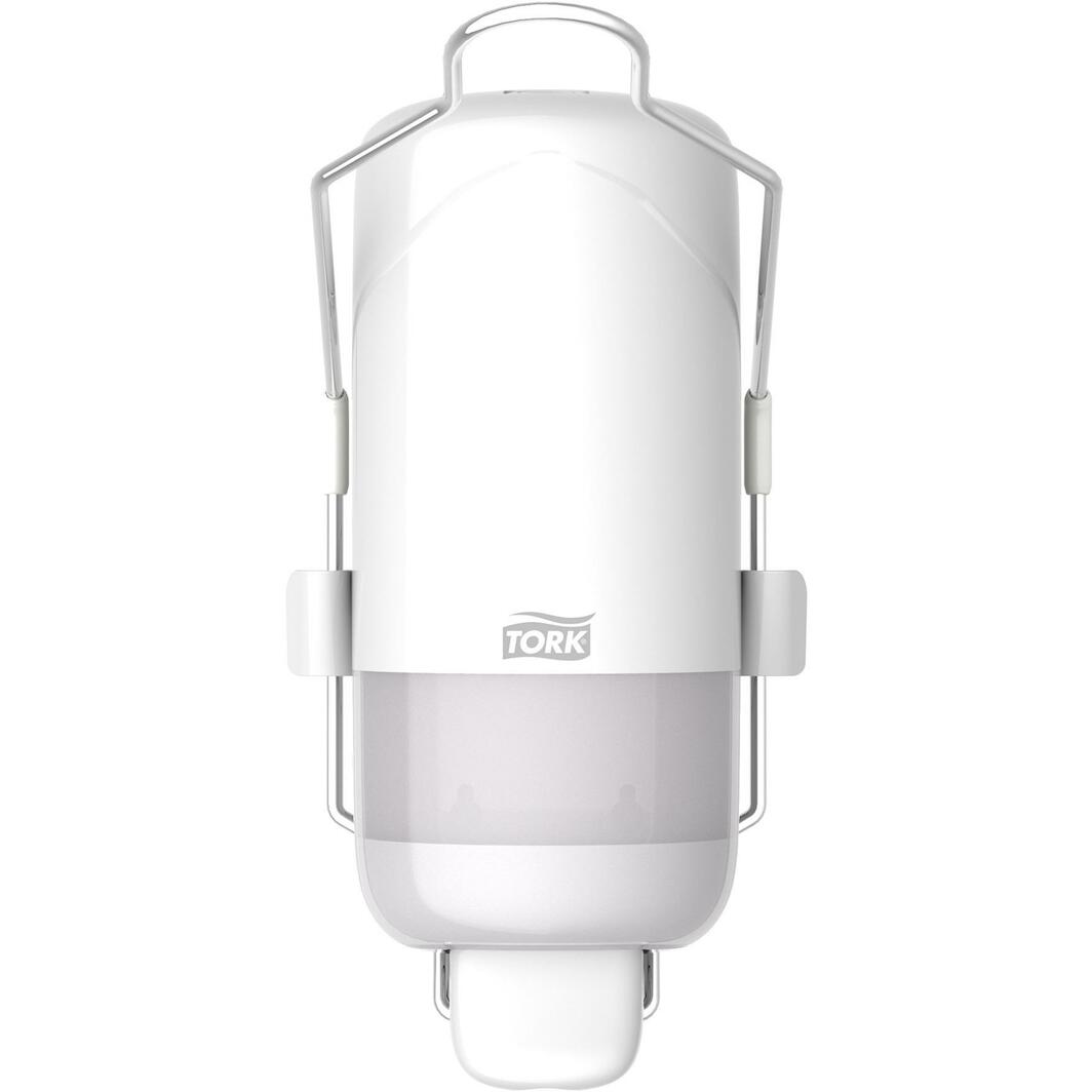 TORK 560101 liquid soap dispenser with arm bracket white S1 | Klium