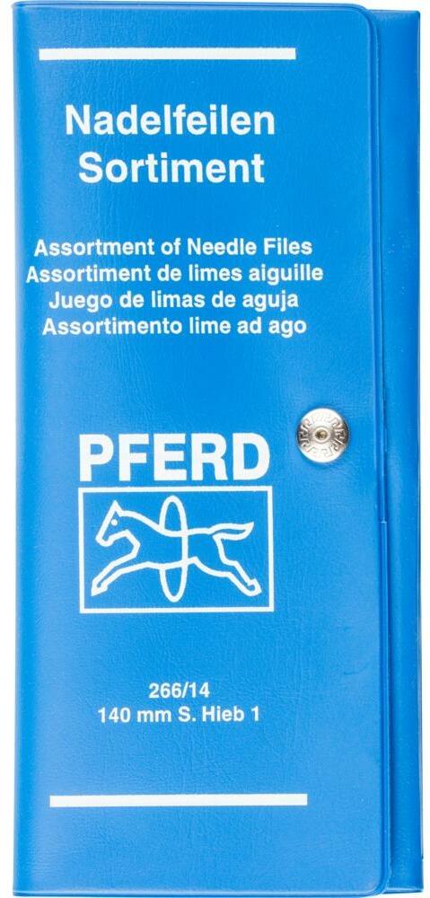 PFERD 266/14 P 140 H1 precision needle file set with Swiss cap 1 medium ...