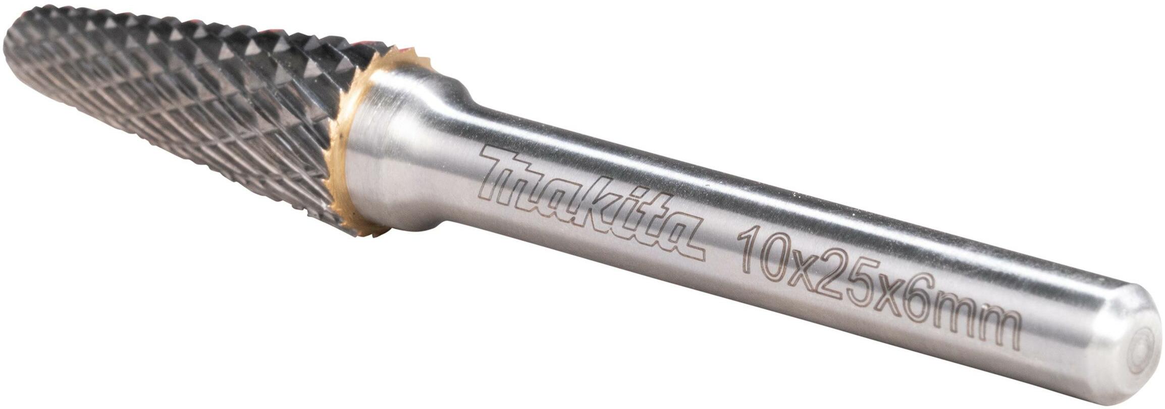 MAKITA B-52819 Carbide burr SL 10x25x6mm | Klium
