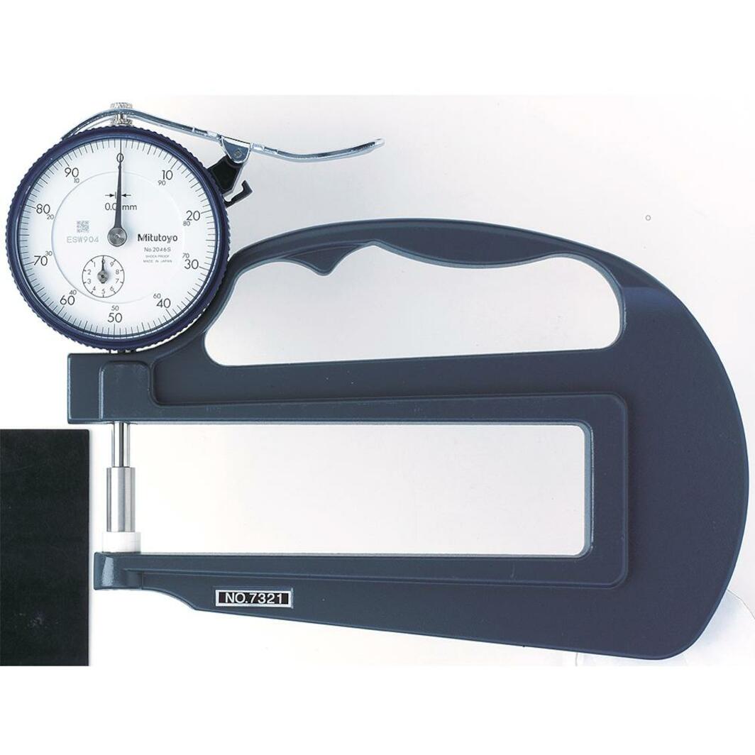 MITUTOYO 7321A thickness gauge with dial 0-10 mm, 0.01 mm, 120 mm ...