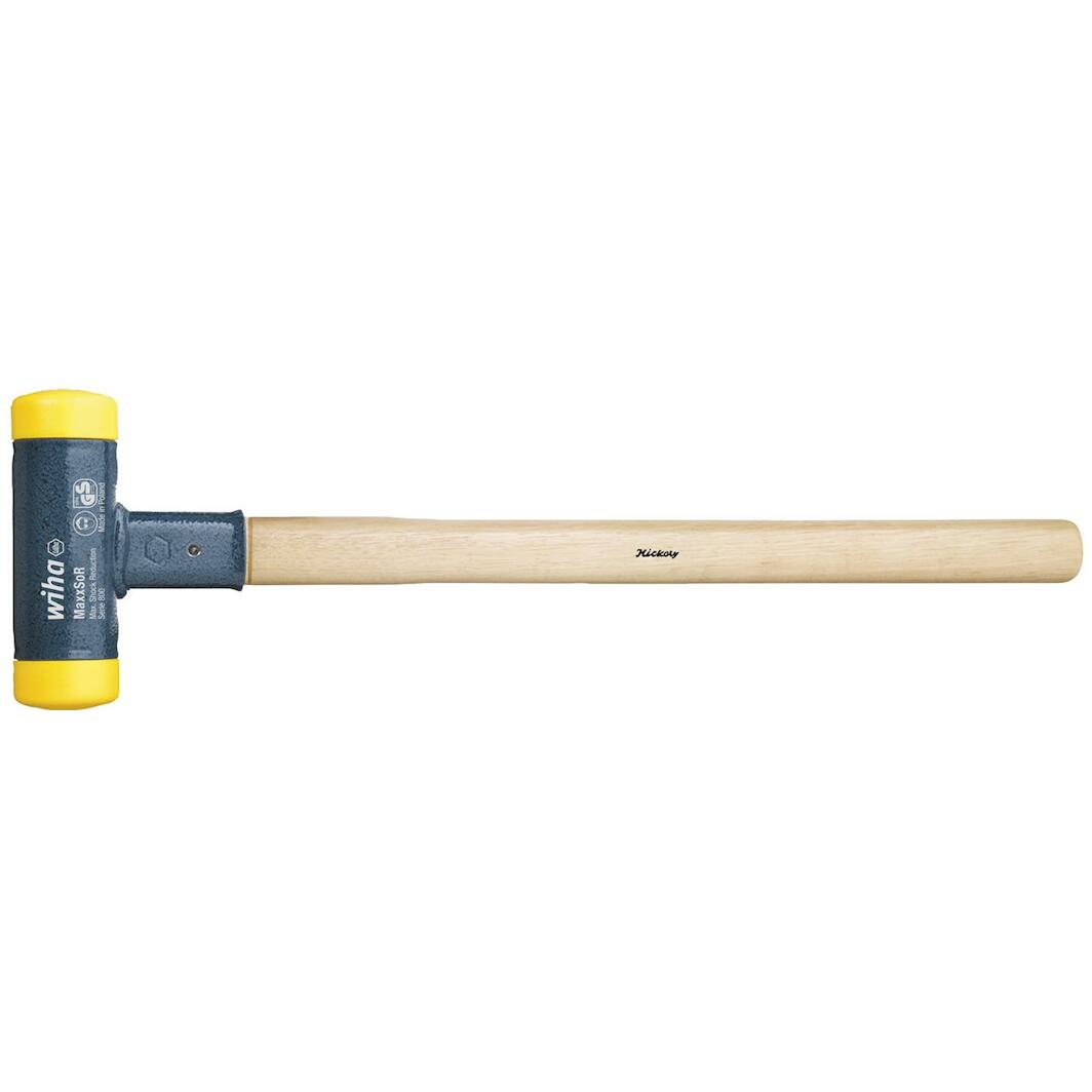 WIHA 800804 sledgehammer medium-hard with hickory handle round-head 80 ...