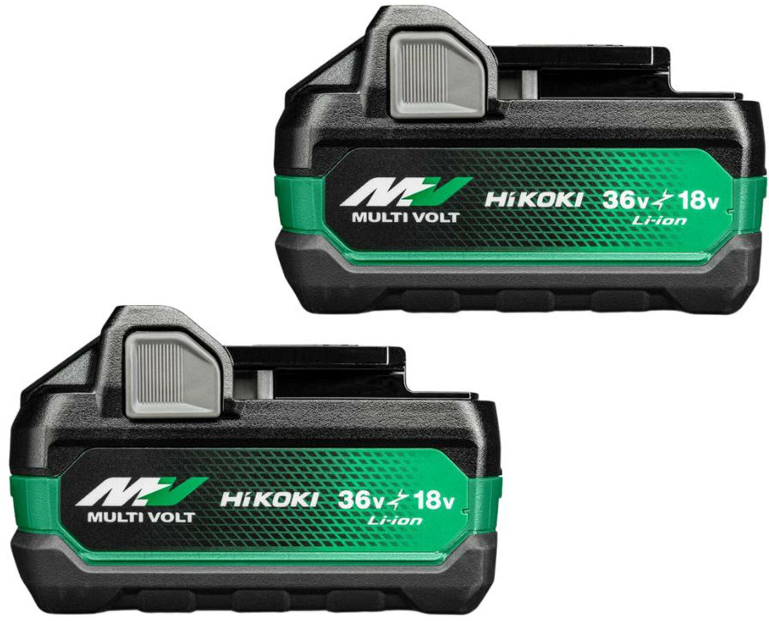HIKOKI 380207 Twin Pack 2x multi-volt battery (2 x36V 4.0Ah/18V 8.0Ah)