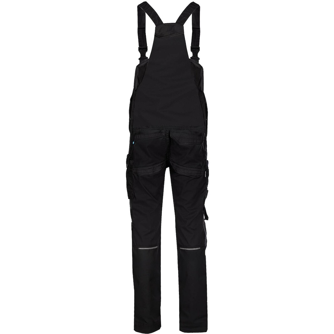SYNQ BULLSEYE 801W bib & brace trousers black - 801WA2PQAN07R46 | Klium