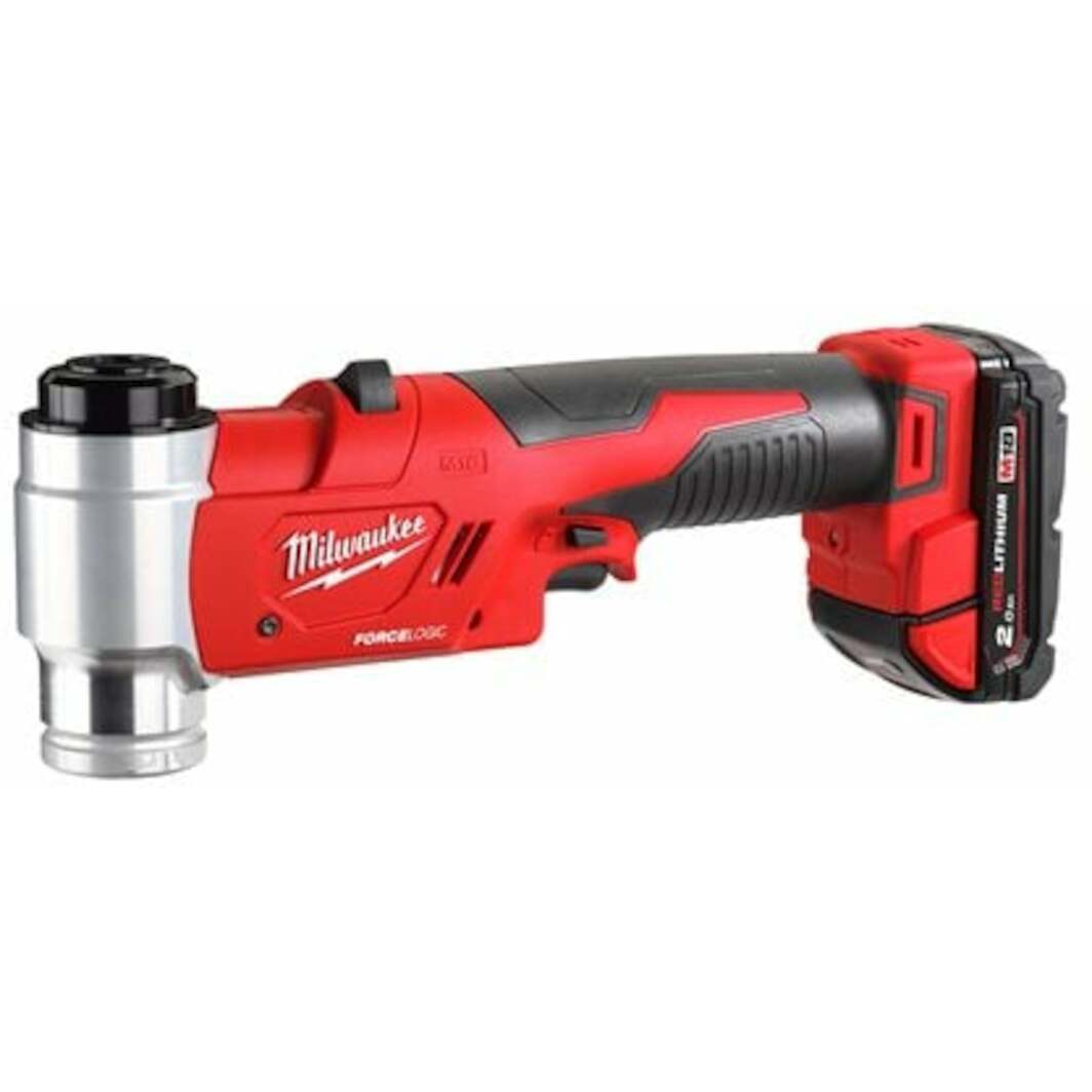 MILWAUKEE M18 HKP-201CA FORCE LOGIC hydraulic cordless punch press in ...