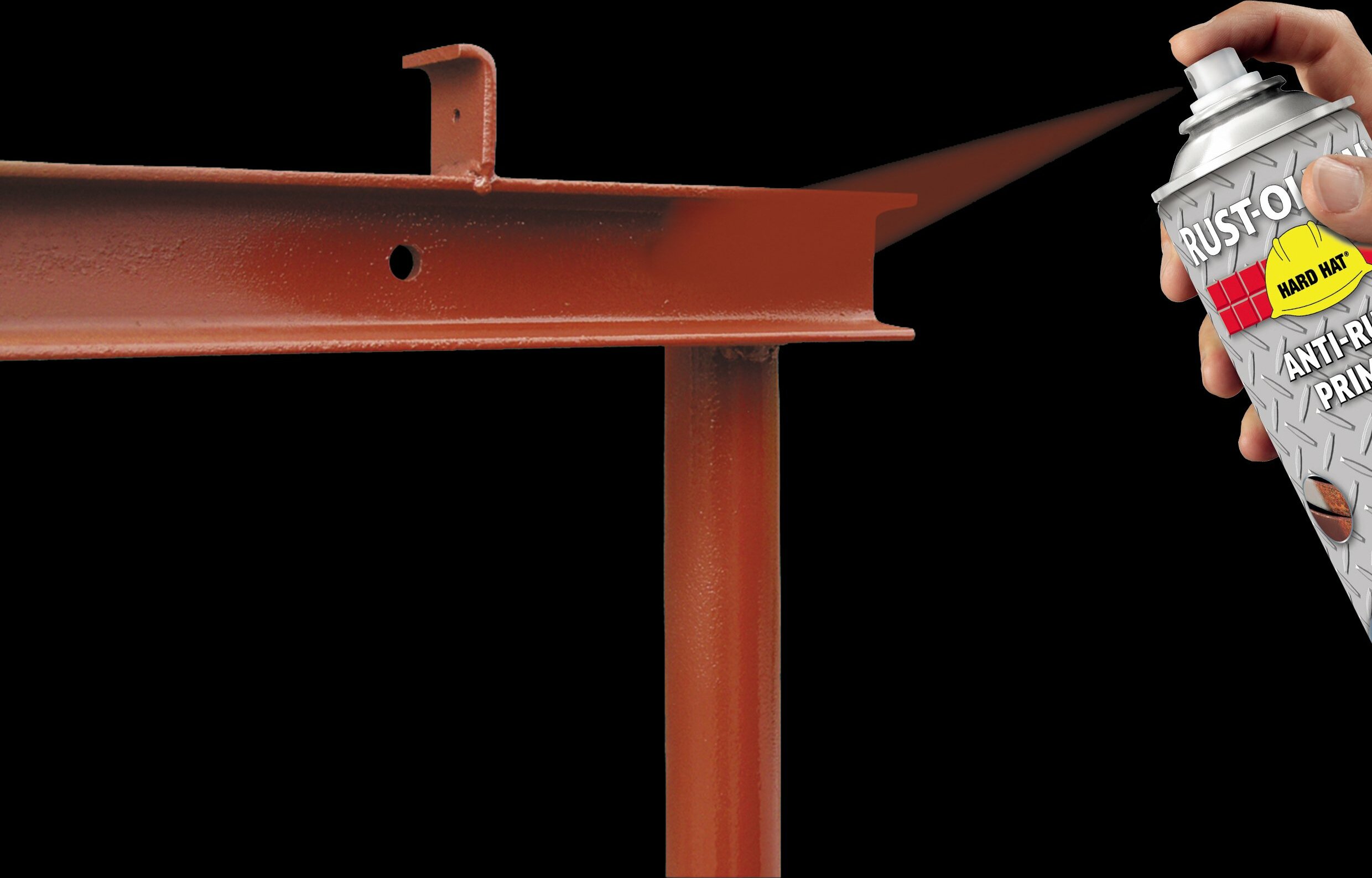 RUST-OLEUM 2169 Hard Hat rust inhibiting primer red brown 500ml | Klium