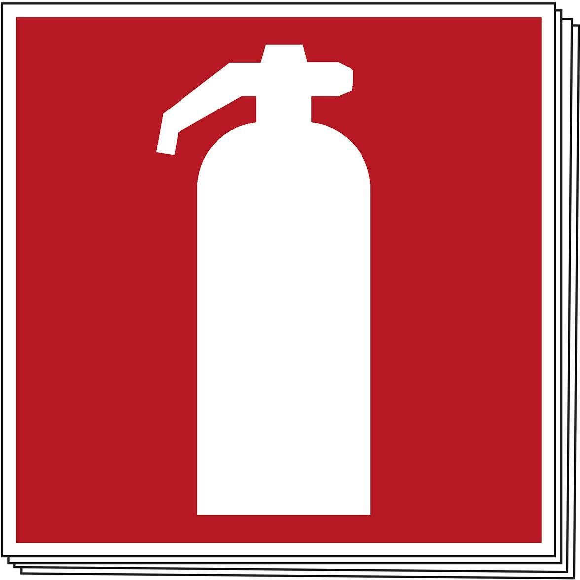 BRADY 224101 fire-fighting pictogram, 200 x 200 mm (25 pcs) | Klium