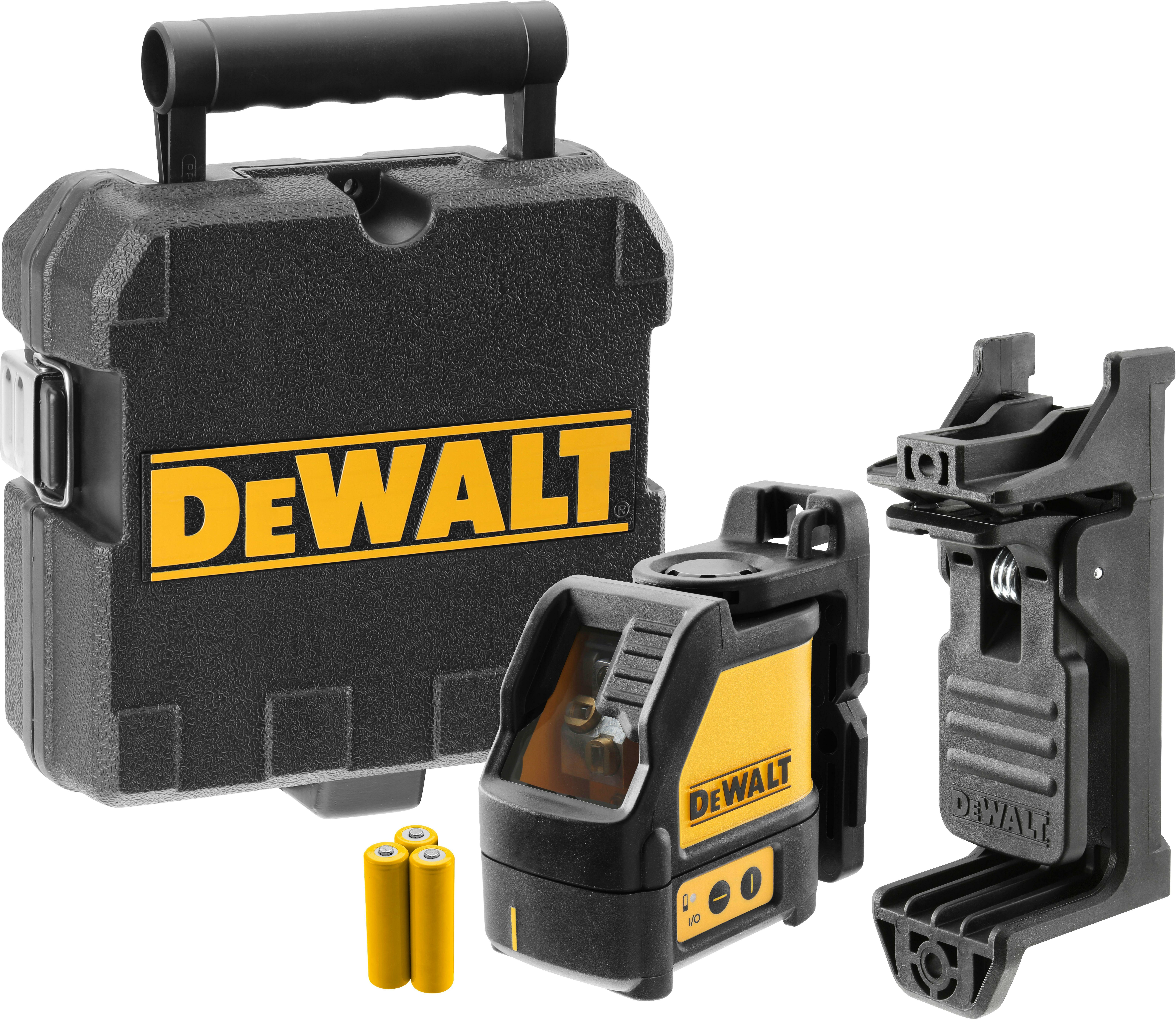 DEWALT DW088K-XJ cross line laser autonivelant à 2 faisceaux rouge en ...