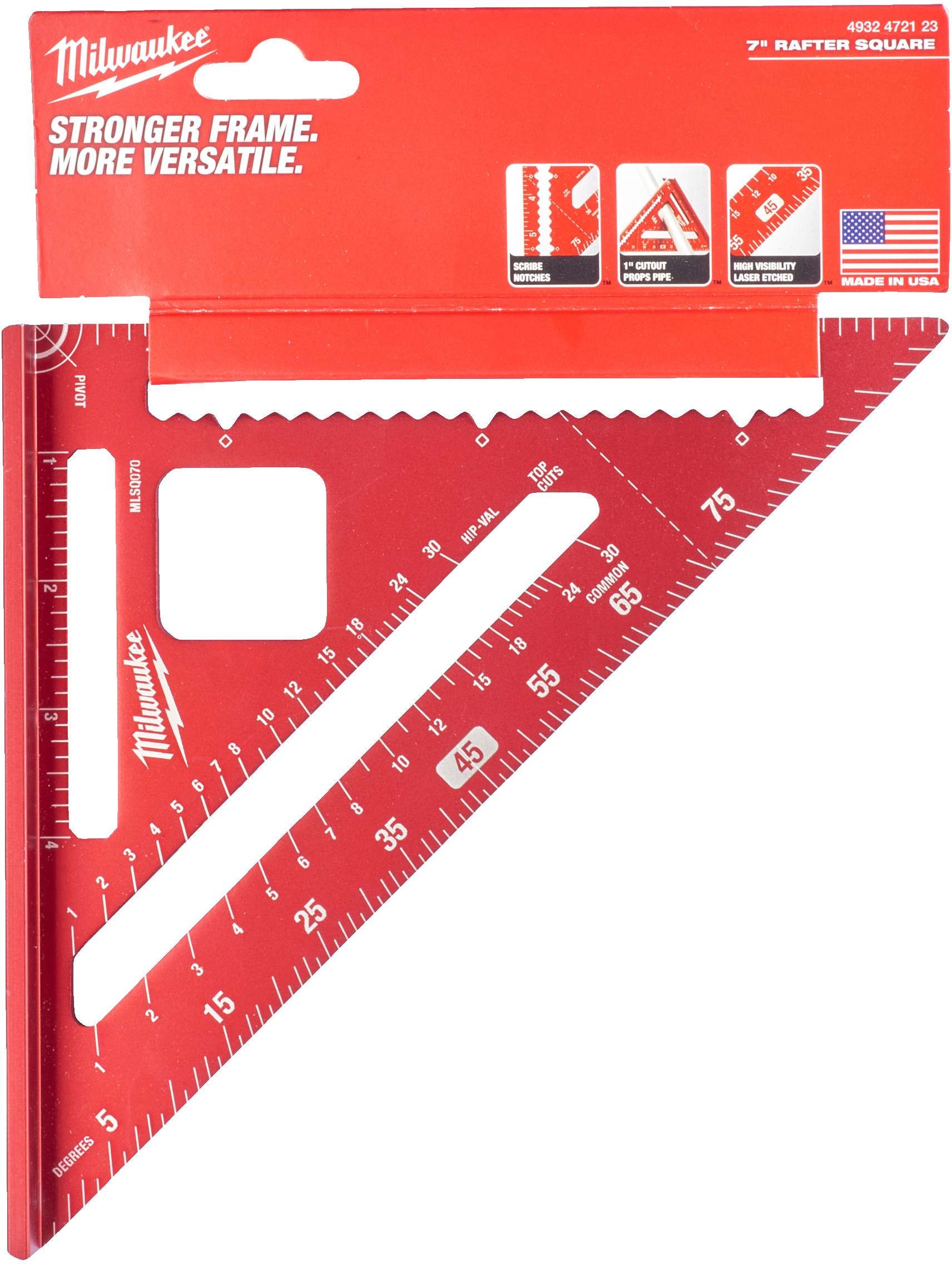 MILWAUKEE 4932472124 measuring triangle metric
