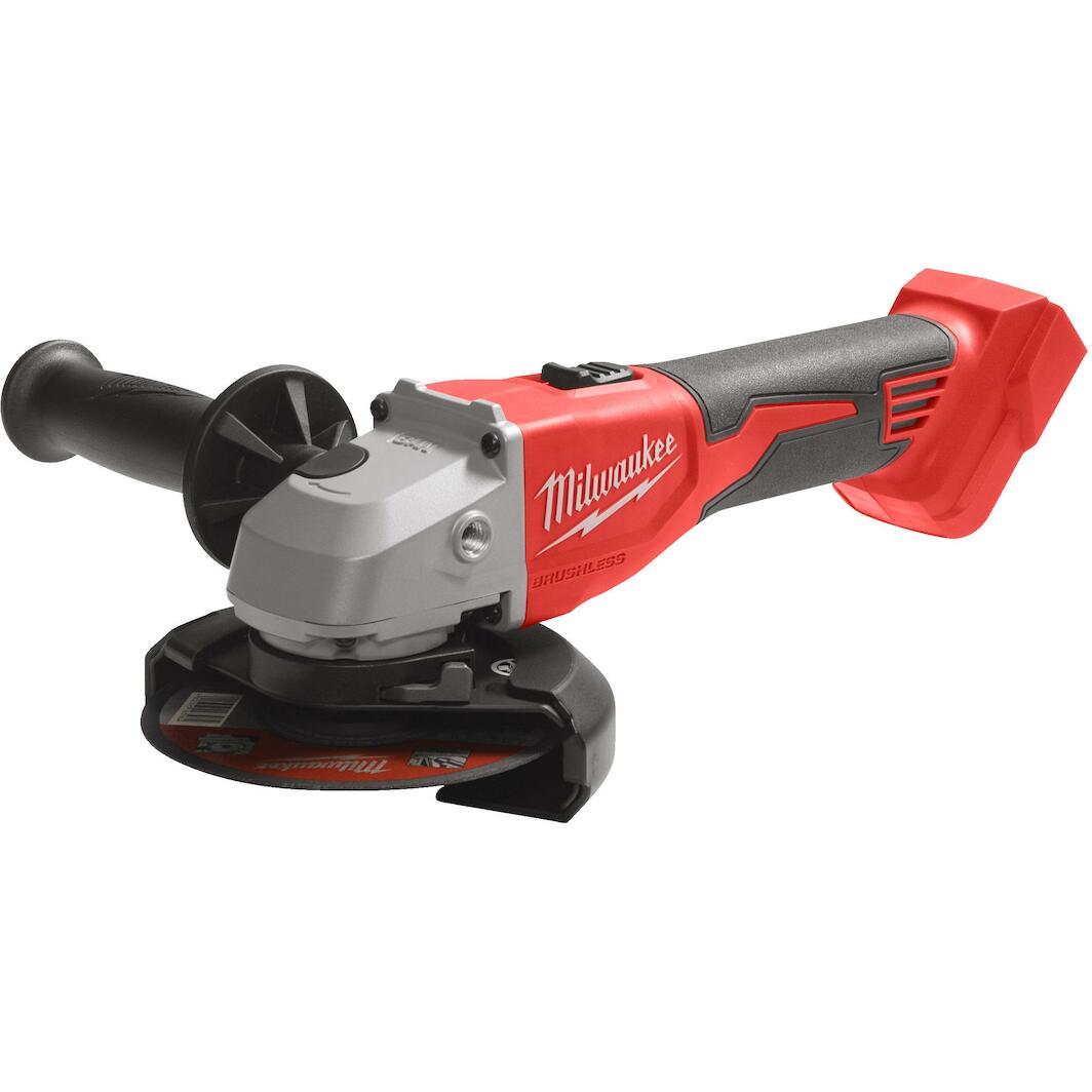 MILWAUKEE M18 BLSAG125X-0 angle grinder 125mm with slide switch ...