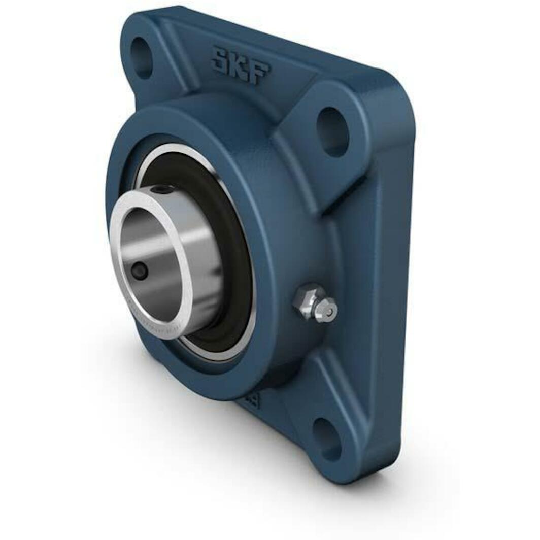 SKF UCF 204/H ball bearing unit with square flange and locking with set ...