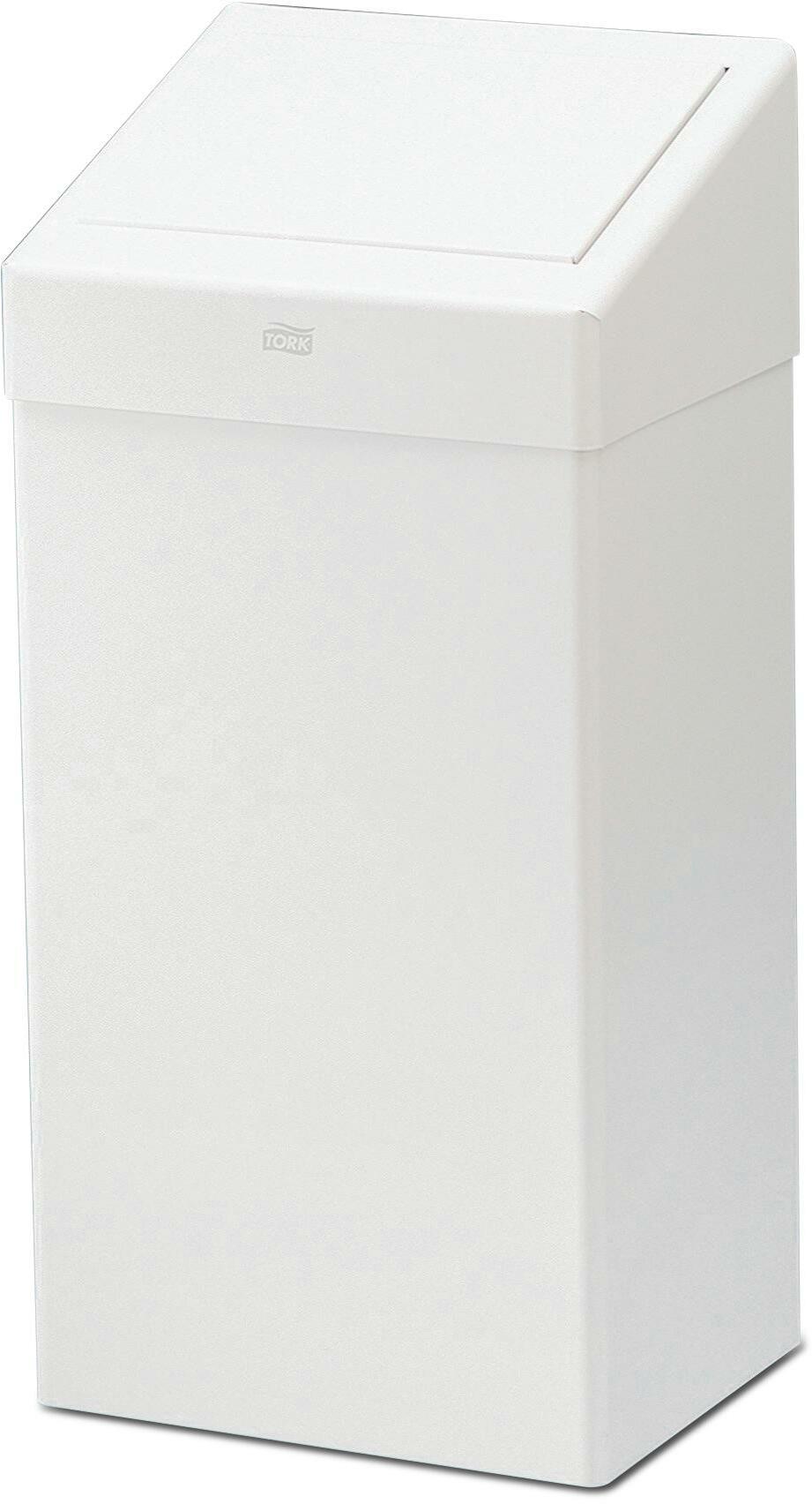 TORK 228000 metal waste bin white 50 litre B1 | Klium