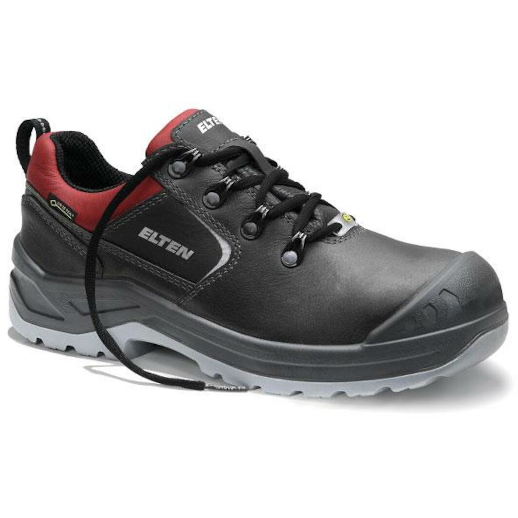 ELTEN LENA GTX ESD S3 CI safety shoe low (black/red) - 742131-35 | Klium