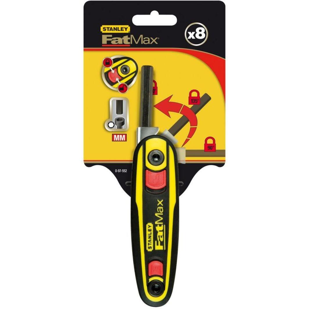 STANLEY 0-97-552 FATMAX lockable spanner set metric 8-piece | Klium