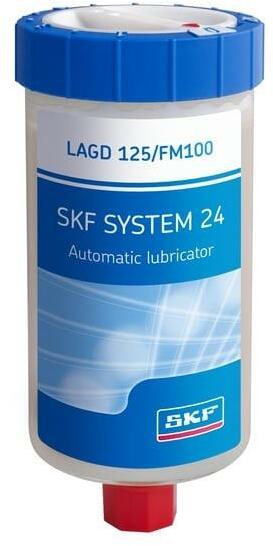 SKF LAGD 125/FM100 gas-powered automatic single-point lubrication system with LFFM 100 food ...