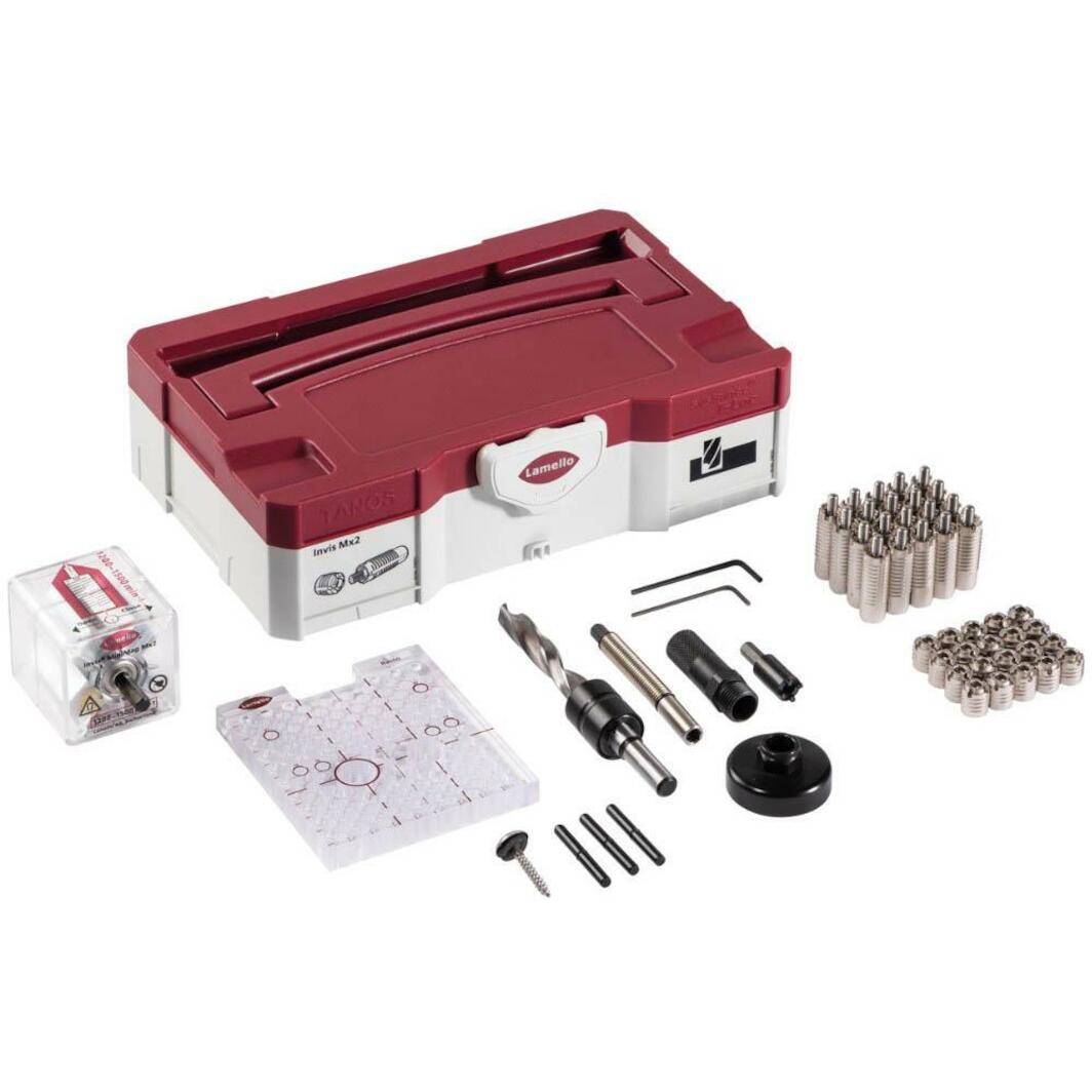 LAMELLO Invis Mx2 starter set magnetic connectors in systainer - 6100302