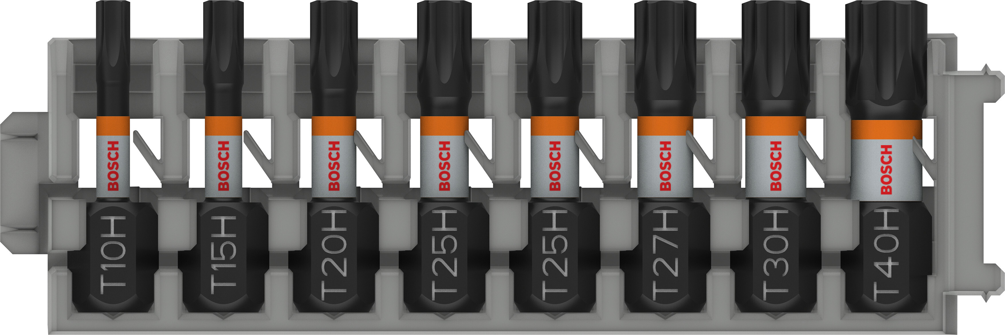 BOSCH 2608521U56 PRO Torx Security impact screw bit 25 mm, 8-piece | Klium