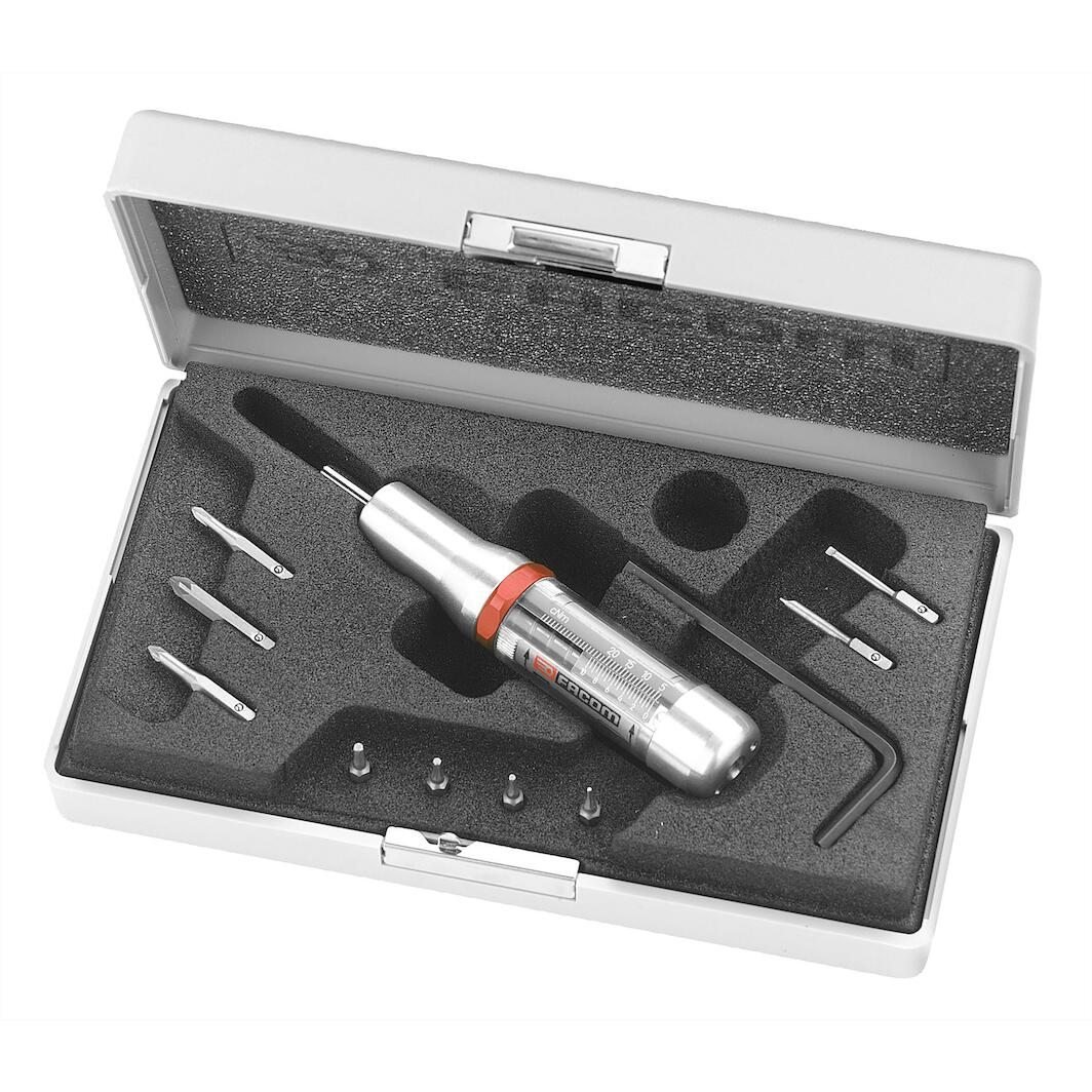 FACOM A.301MTJ1 set of Micro-Tech torque screwdrivers with micrometer ...