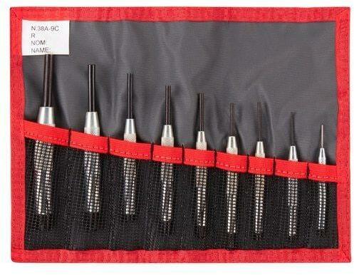 FACOM N.38A-9C nylon pouch with 9 compartments | Klium